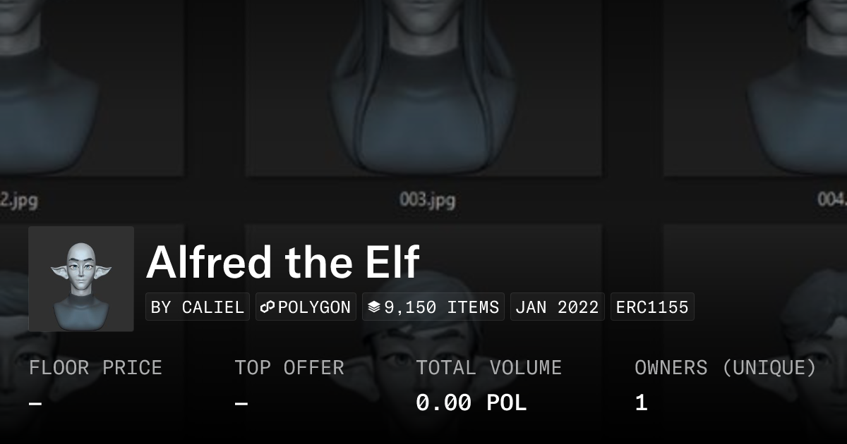 Alfred the Elf - Collection | OpenSea