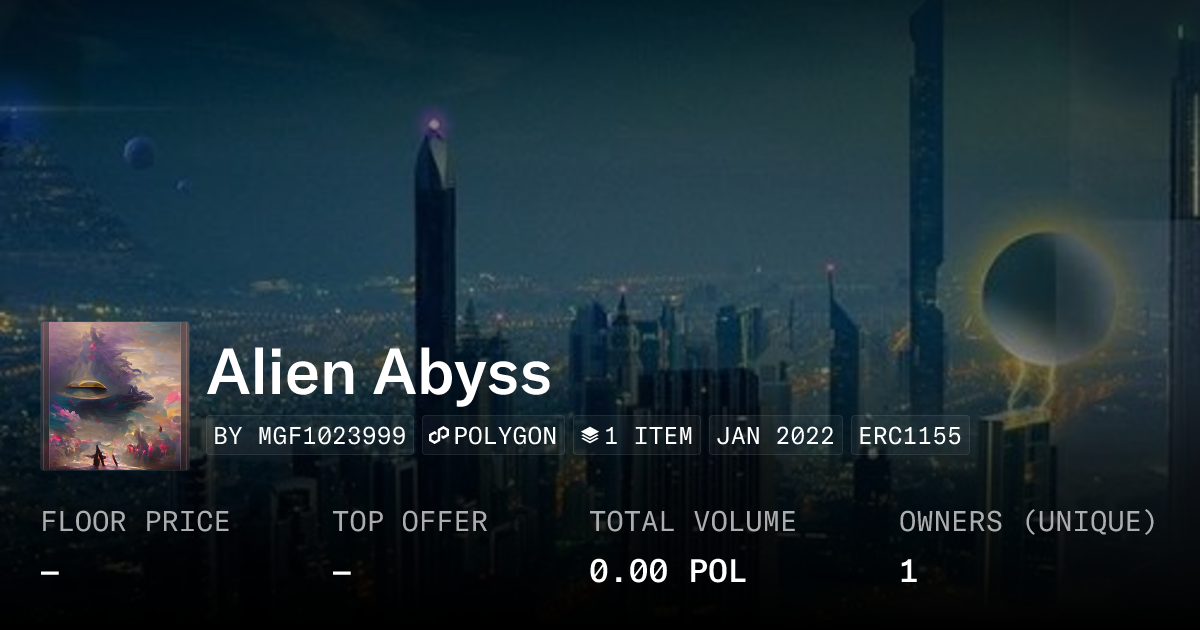 Alien Abyss - Collection | OpenSea