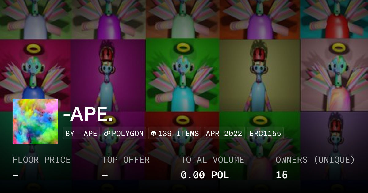 -APE. - Collection | OpenSea