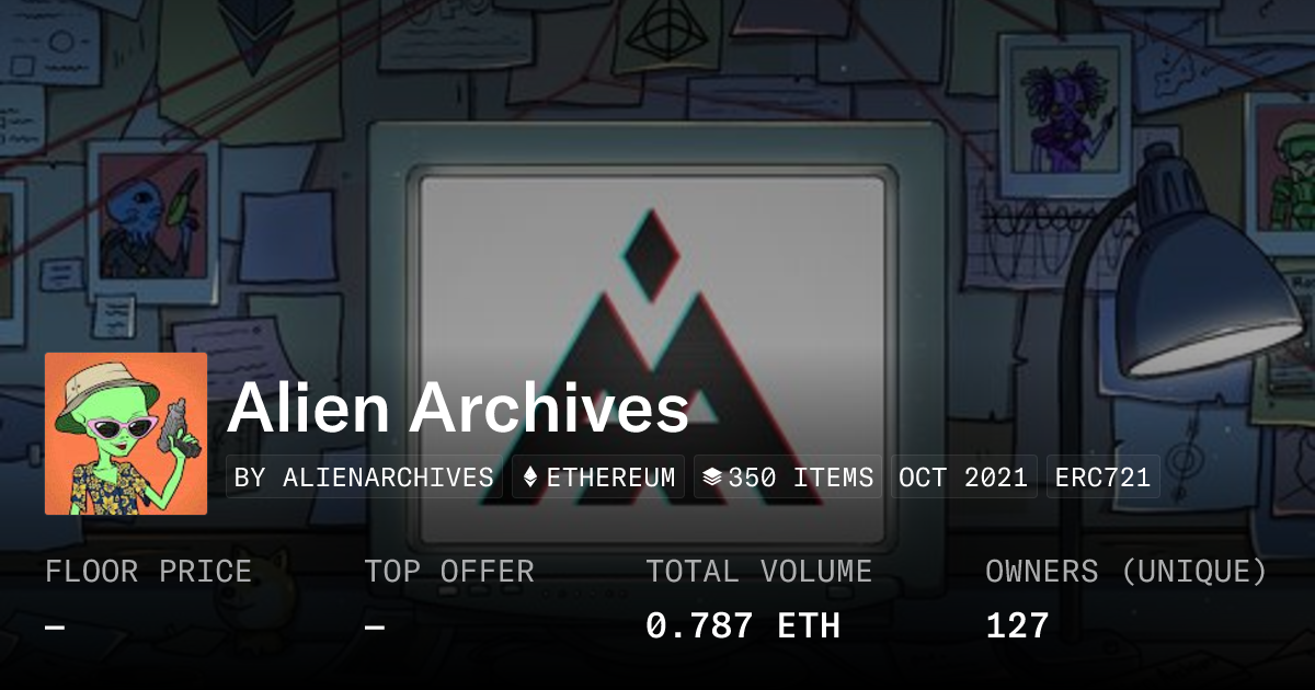 Alien Archives - Collection | OpenSea