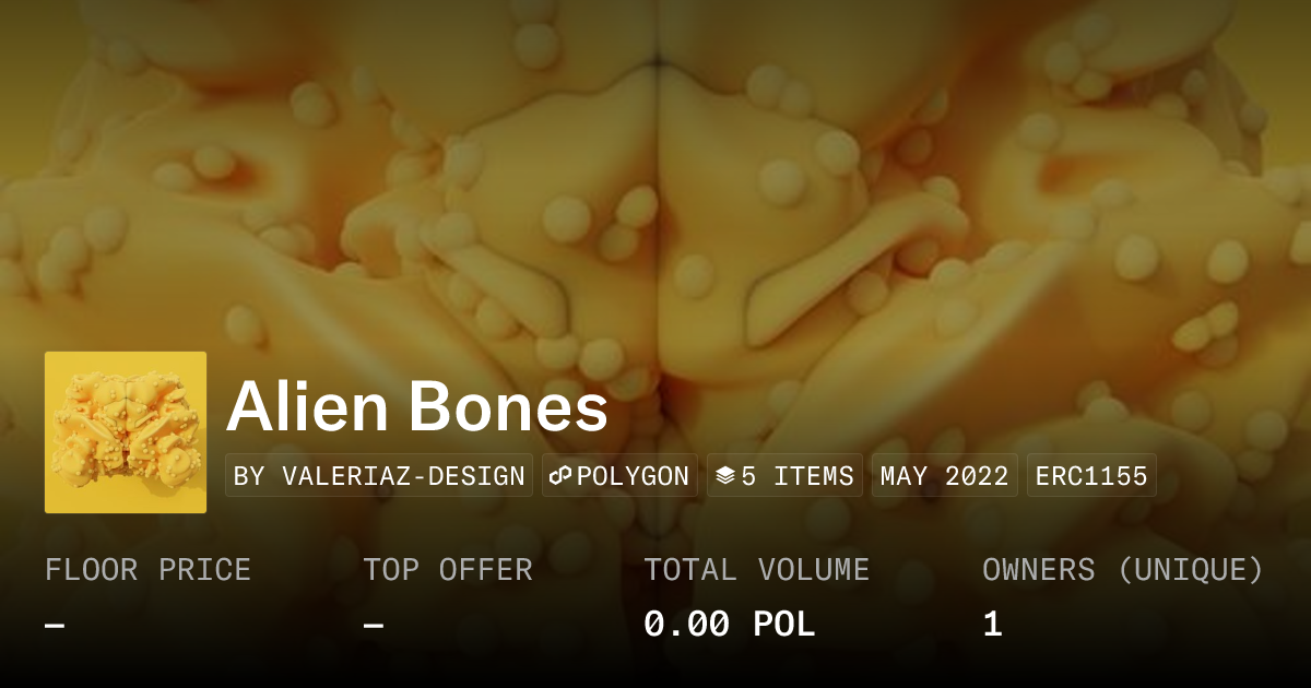 Alien Bones - Collection | OpenSea