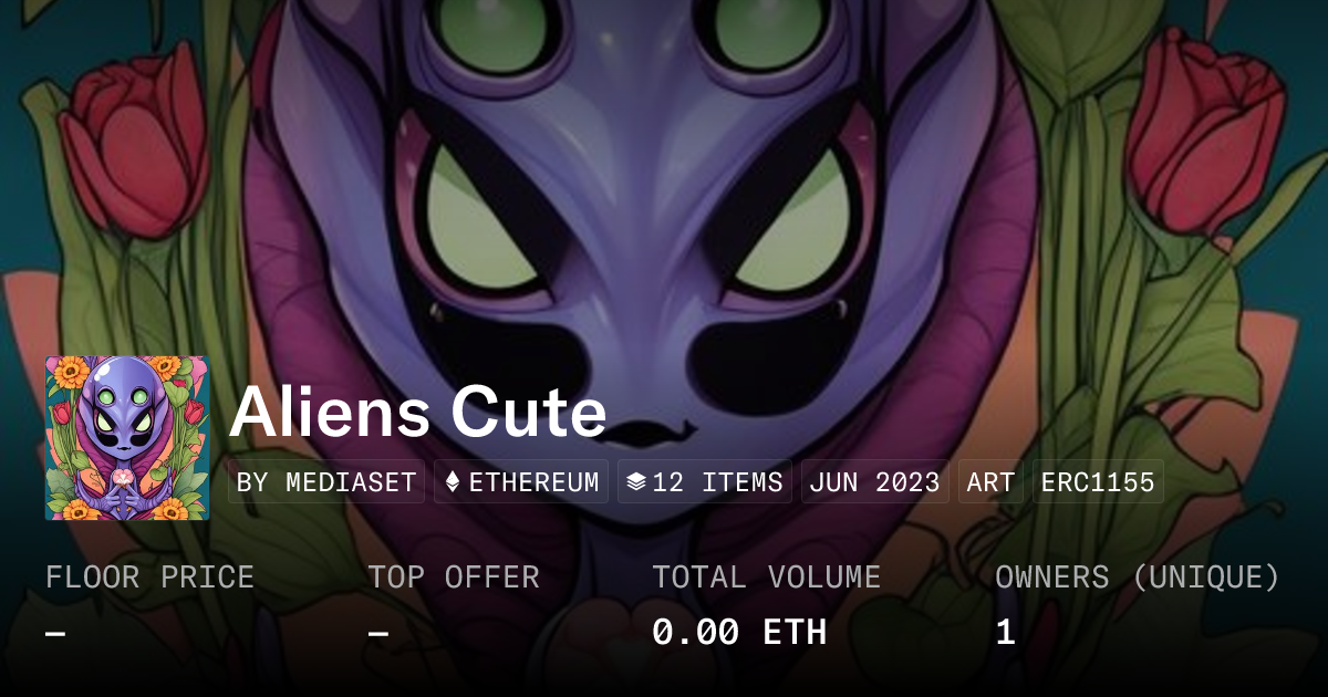 Aliens Cute - Collection | OpenSea