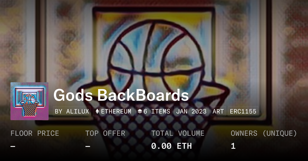 Gods BackBoards - Collection | OpenSea