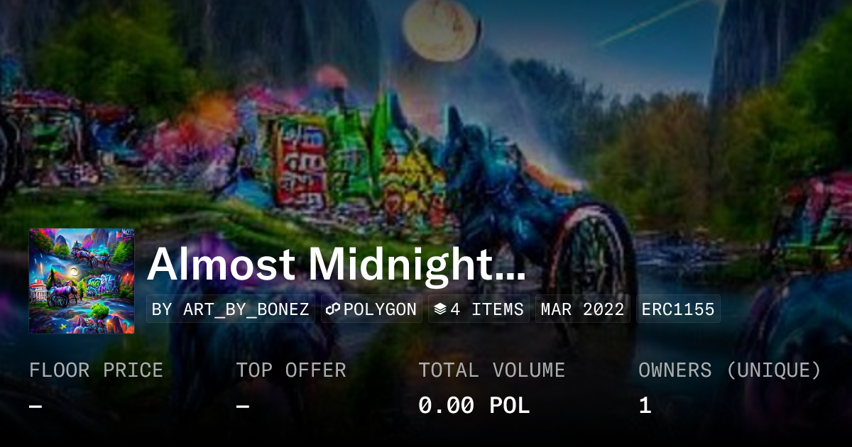 Almost Midnight... - Collection | OpenSea