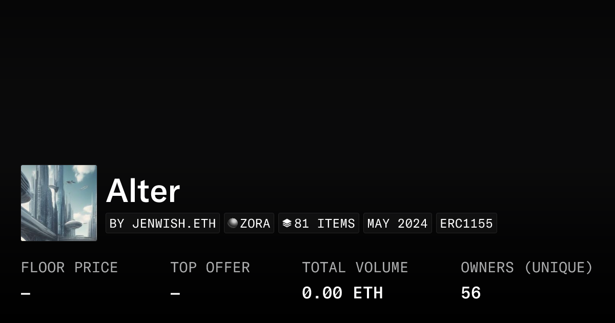 Alter - Collection | OpenSea