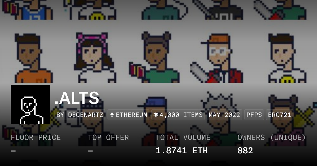.ALTS - Collection | OpenSea