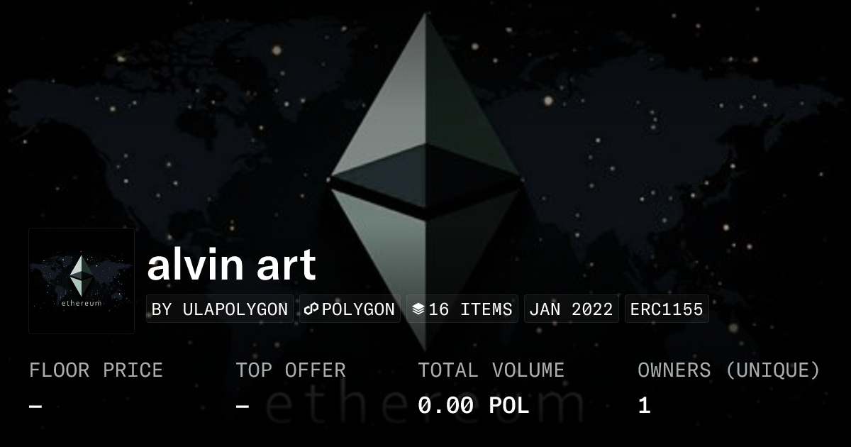 alvin art - Collection | OpenSea