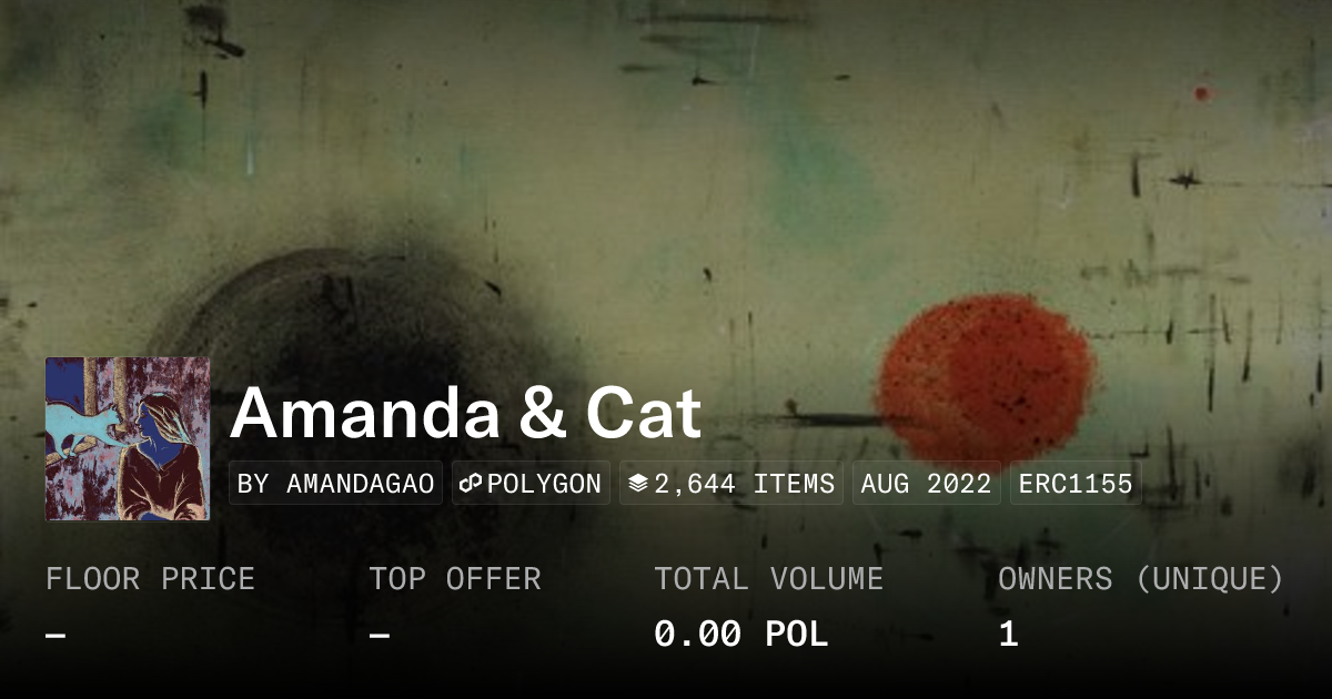 Amanda & Cat - Collection | OpenSea