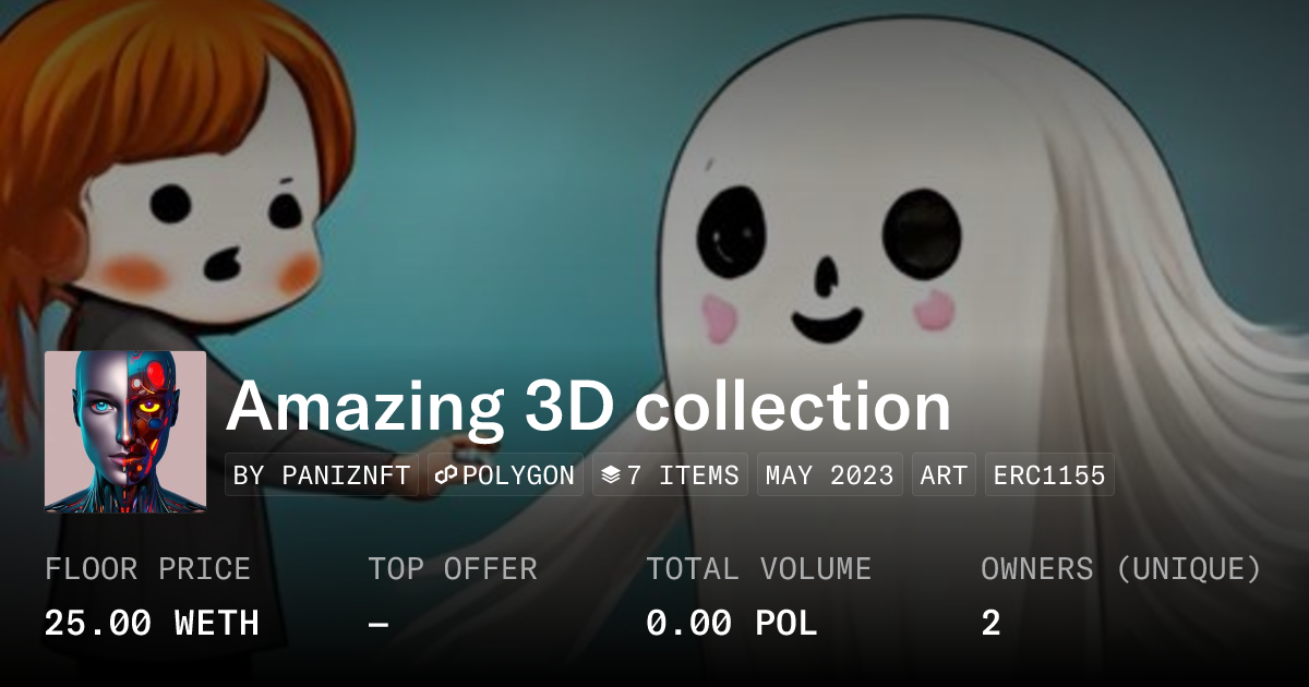 Amazing 3D collection - Collection | OpenSea
