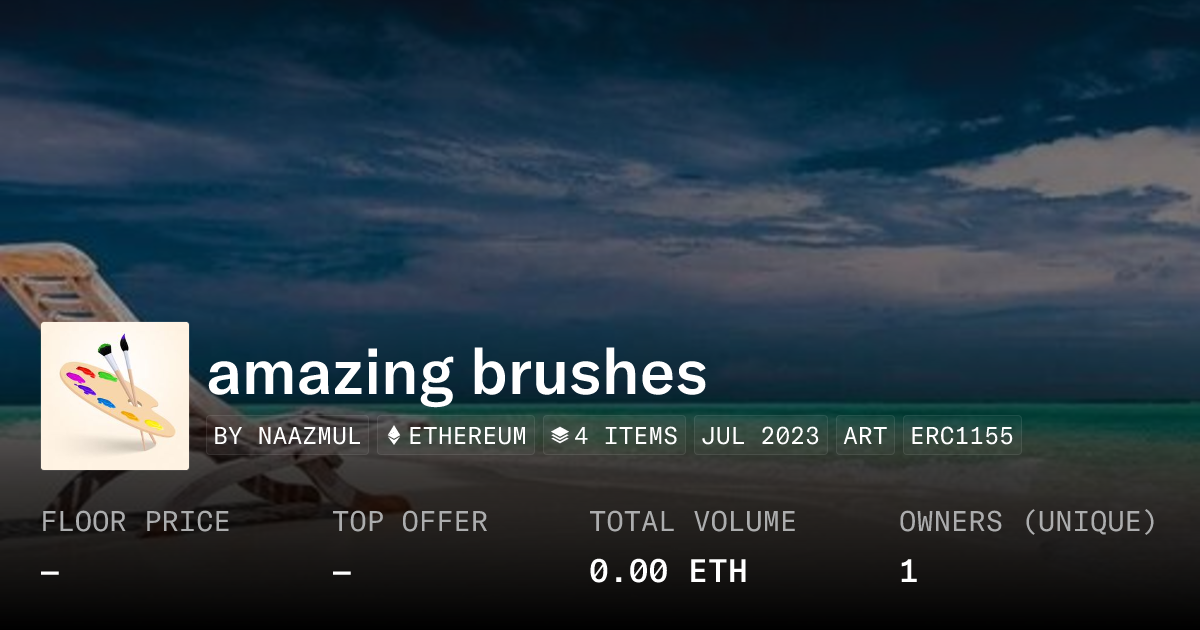 amazing brushes - Collection | OpenSea