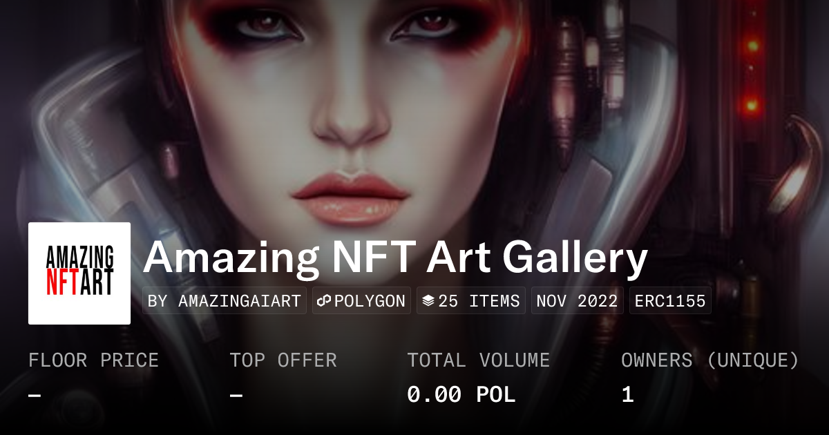Amazing NFT Art Gallery - Collection | OpenSea