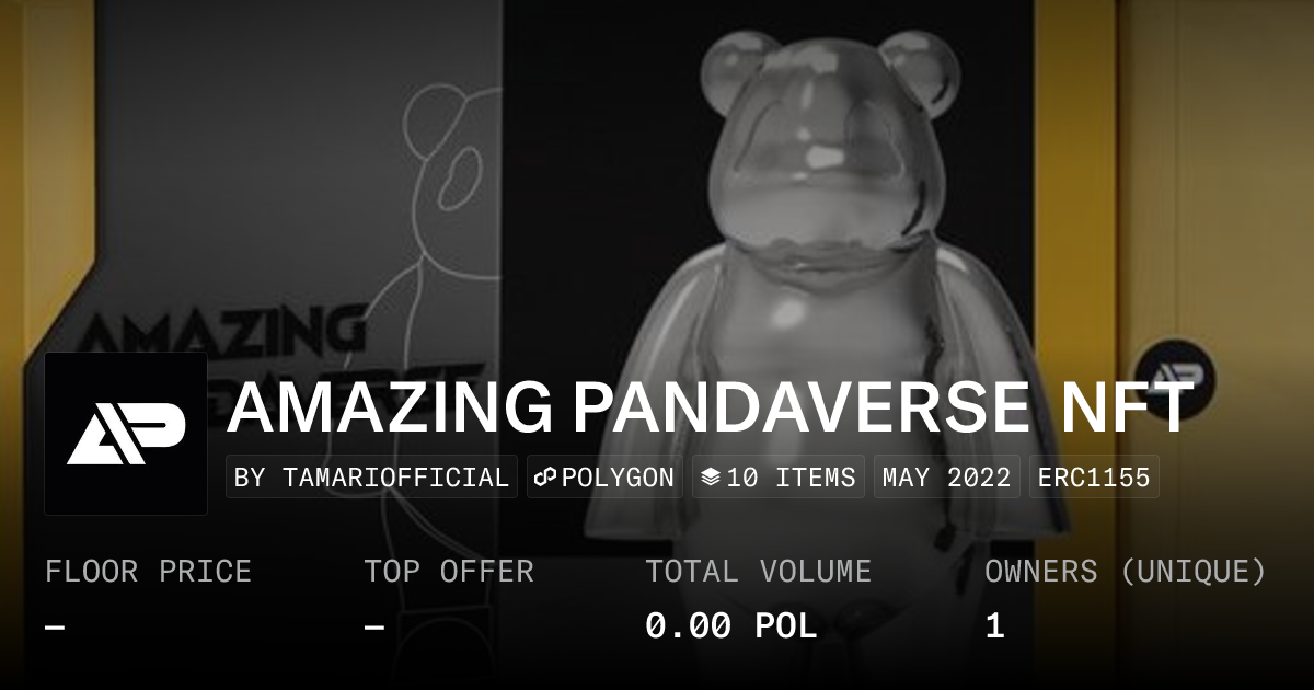 AMAZING PANDAVERSE NFT - Collection | OpenSea