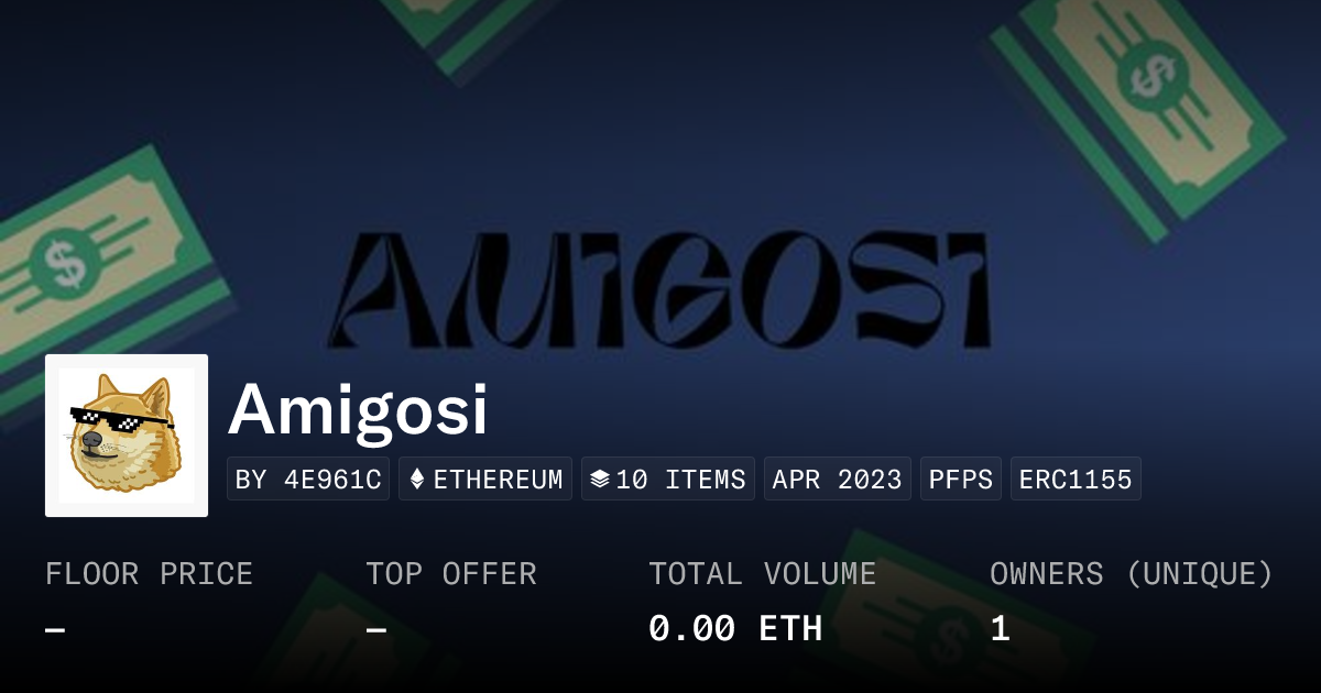 Amigosi - Collection | OpenSea