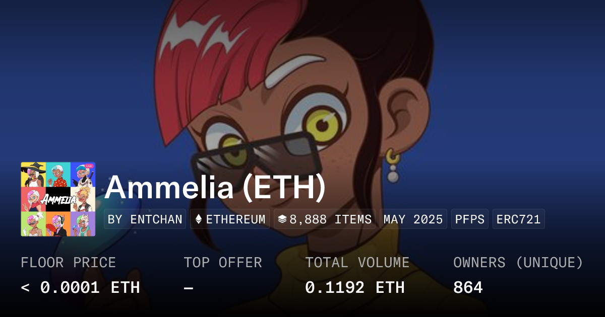 Ammelia (ETH) - Collection | OpenSea