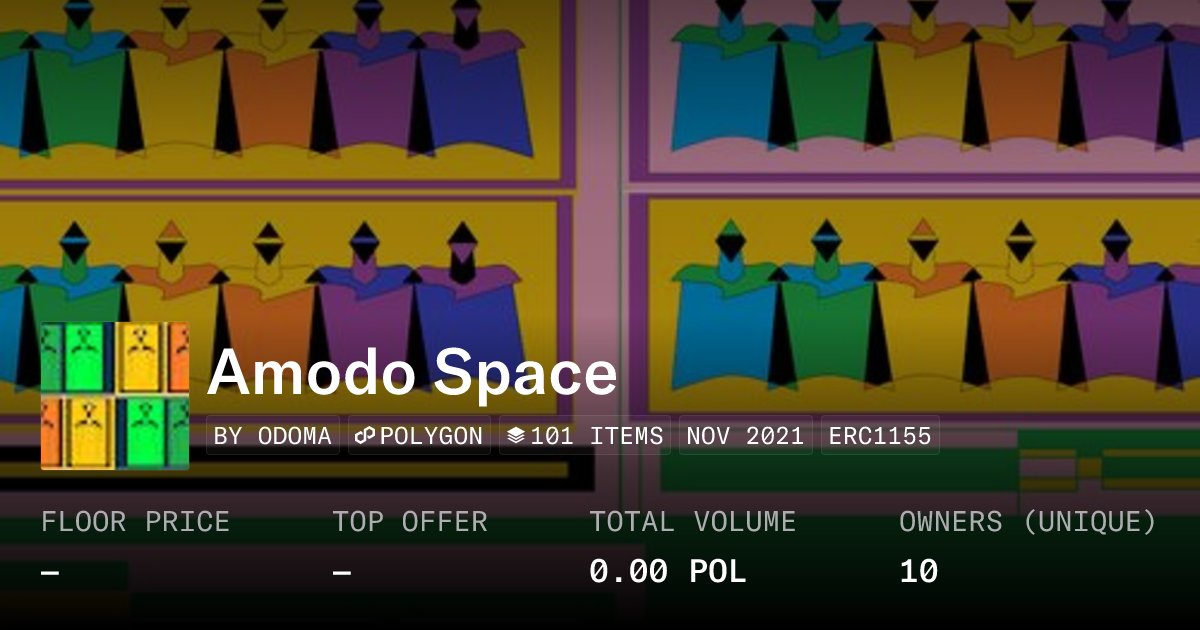 Amodo Space - Collection | OpenSea