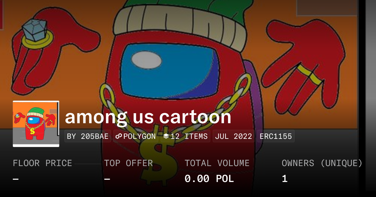 among us cartoon - Collection | OpenSea