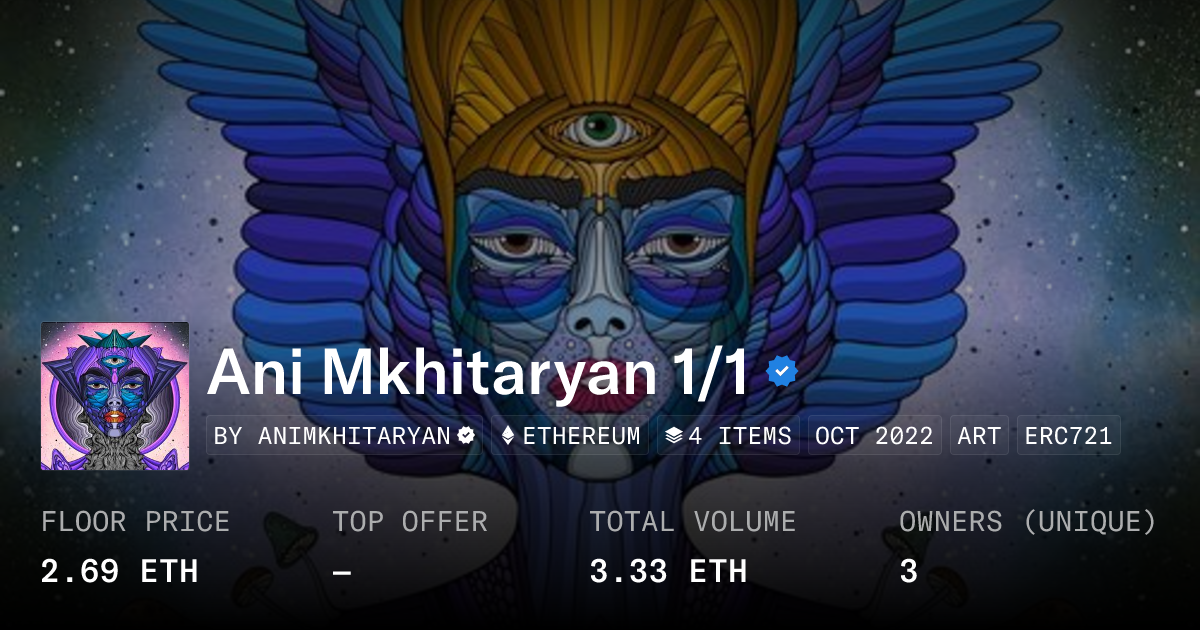 Ani Mkhitaryan 1/1 - Collection | OpenSea