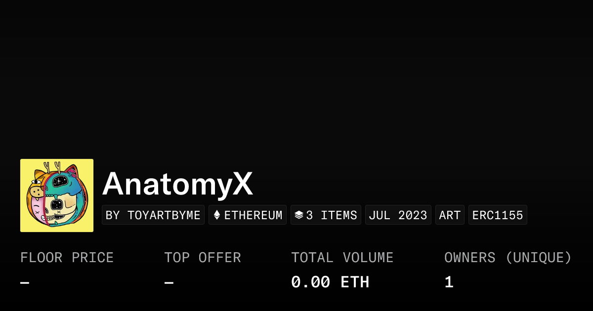 AnatomyX - Collection | OpenSea