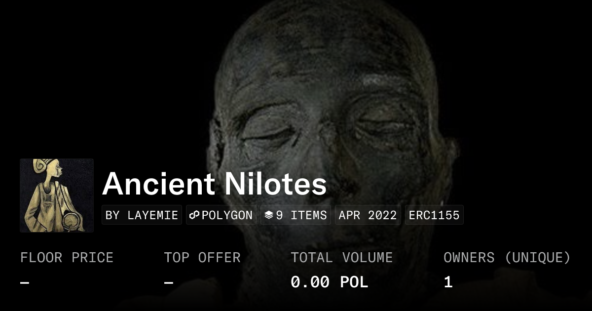Ancient Nilotes - Collection | OpenSea