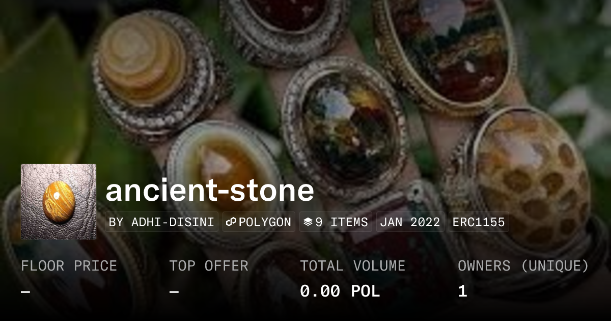 ancient-stone - Collection | OpenSea