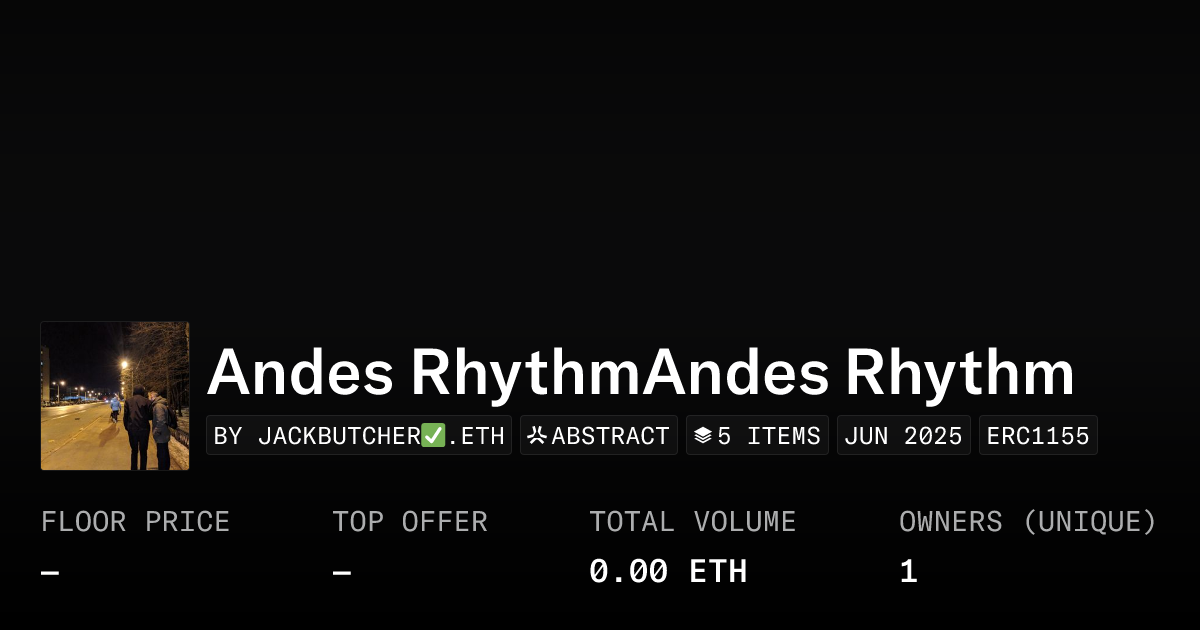 Andes RhythmAndes Rhythm - Collection | OpenSea