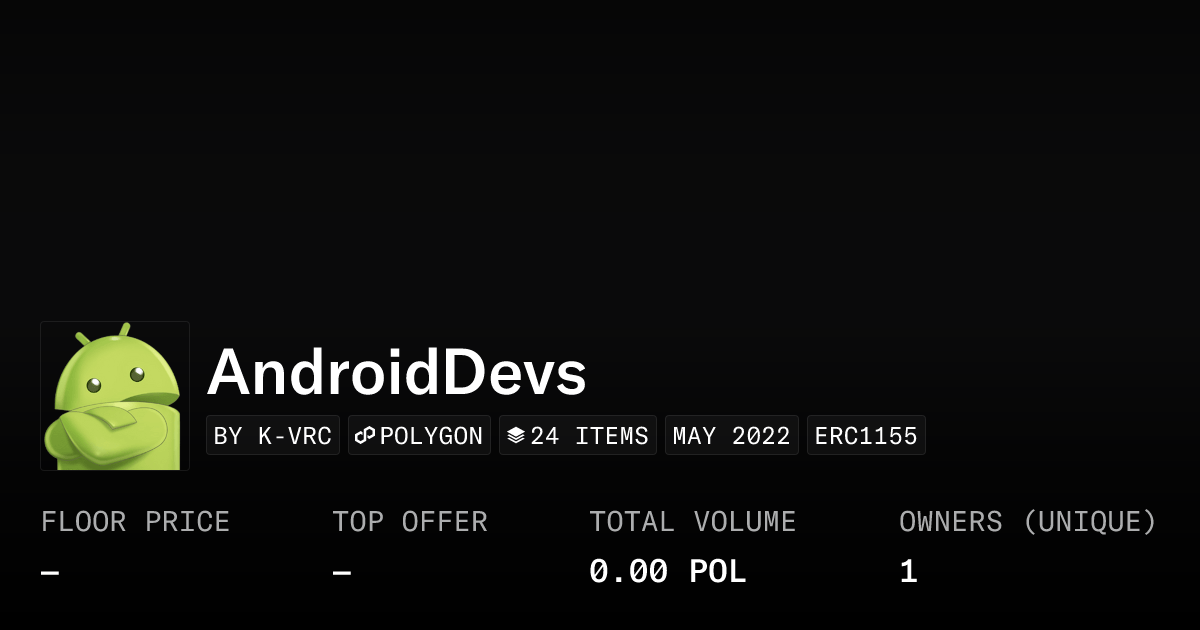 AndroidDevs - Collection | OpenSea