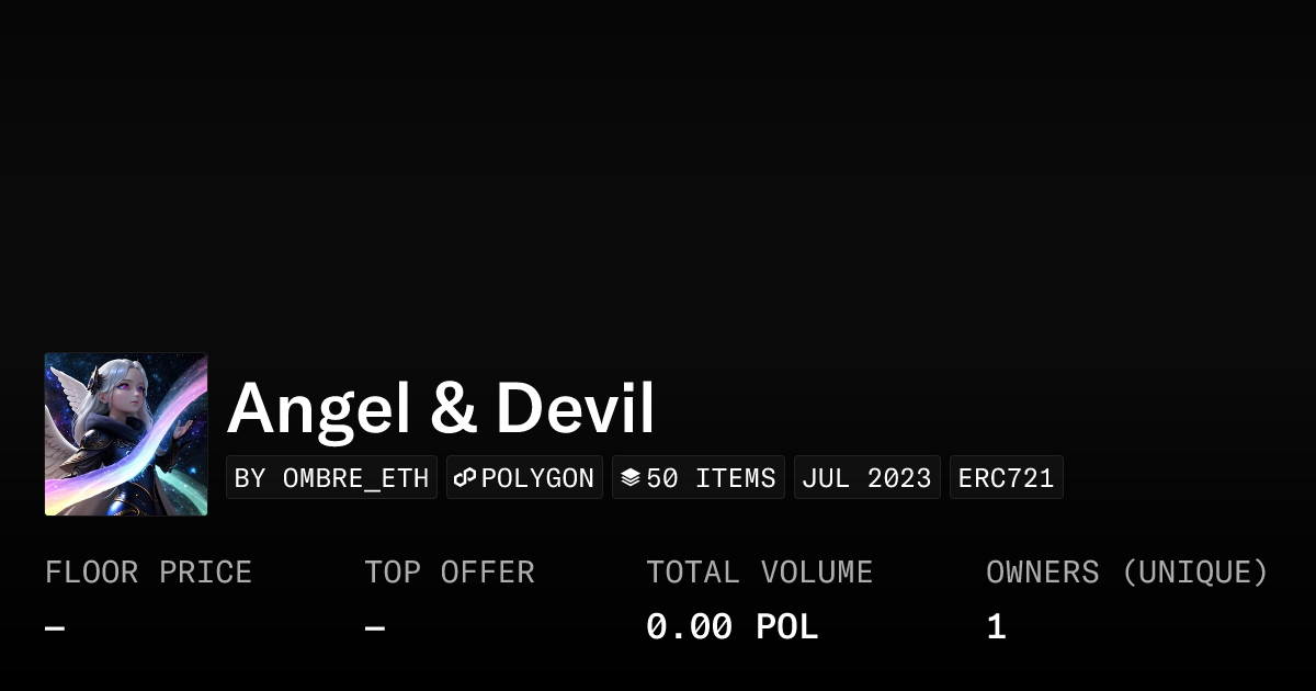 Angel & Devil - Collection | OpenSea