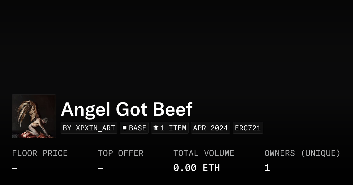 Angel Got Beef - Collection | OpenSea