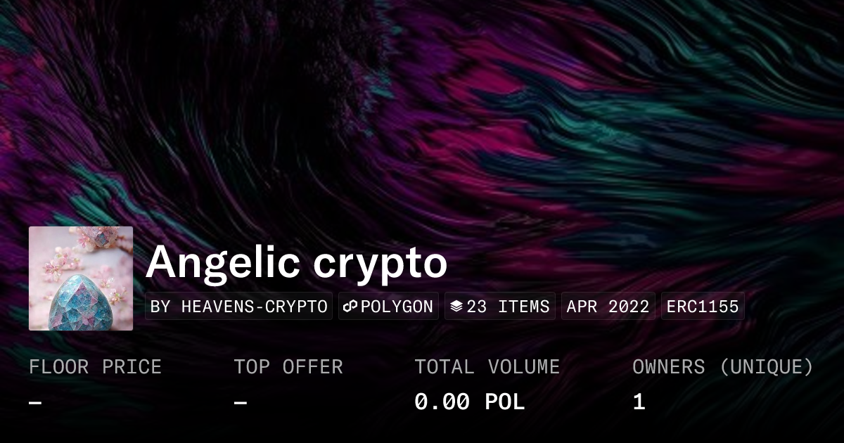 Angelic crypto - Collection | OpenSea