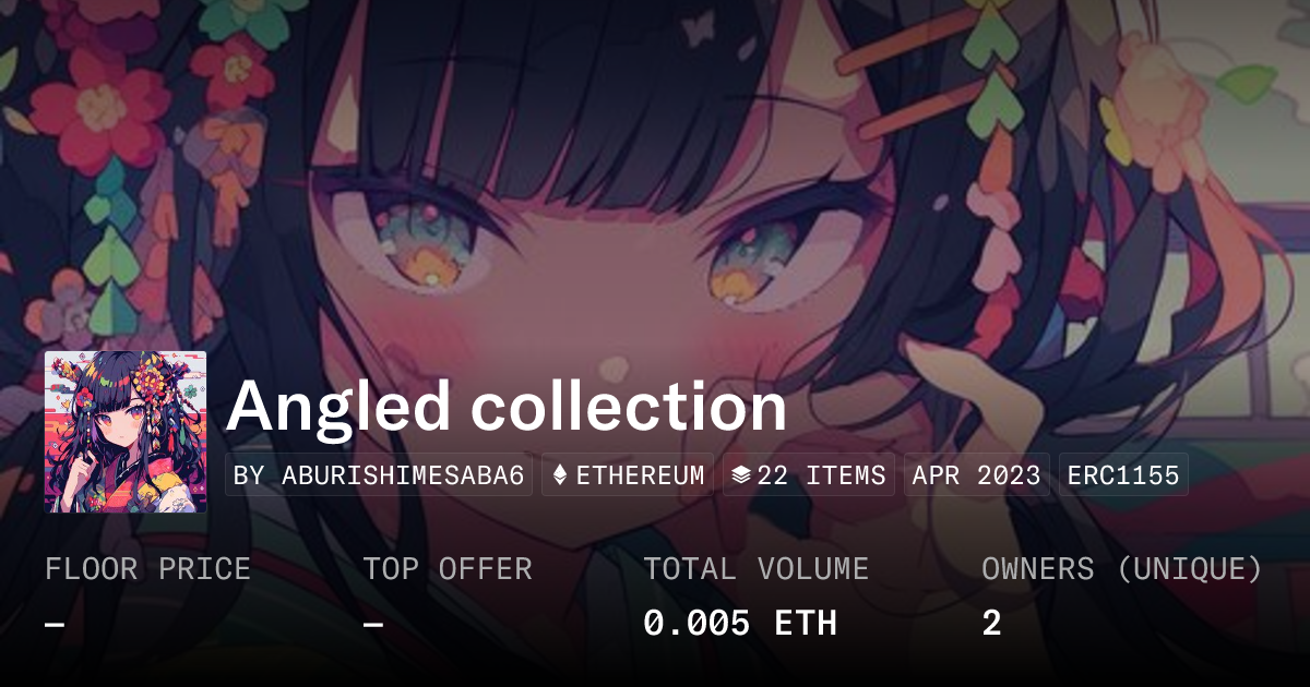 Angled collection - Collection | OpenSea