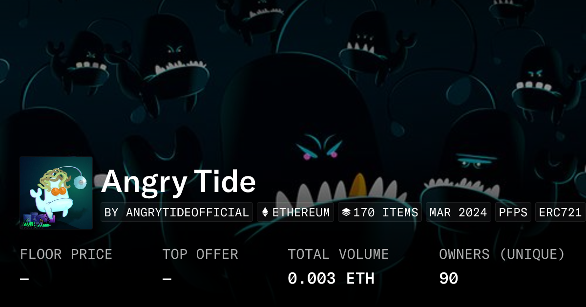 Angry Tide - Collection | OpenSea
