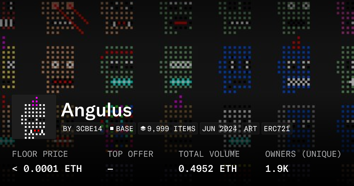 Angulus - Collection | OpenSea