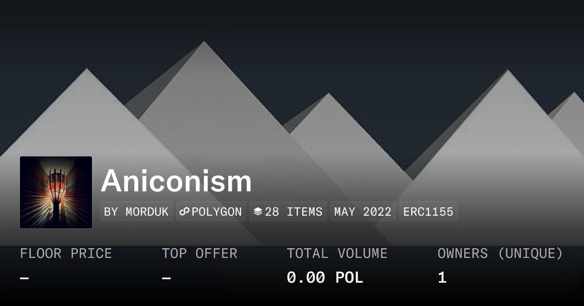 Aniconism - Collection | OpenSea