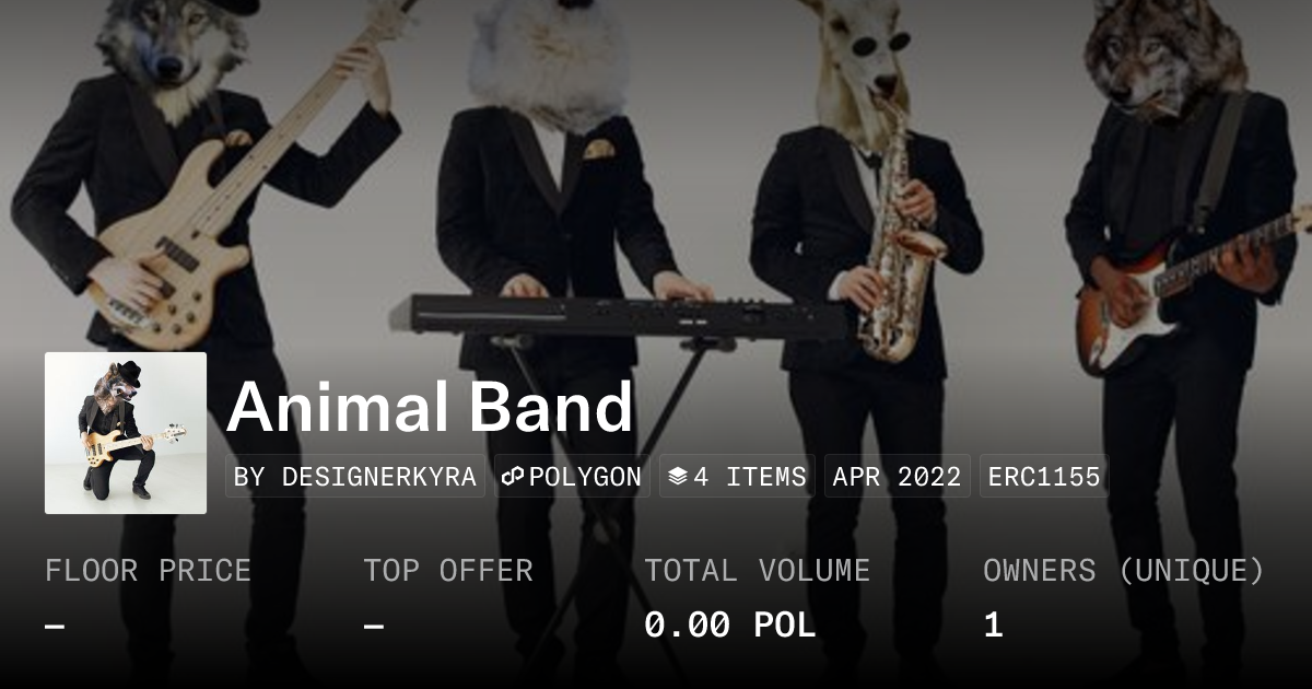 Animal Band - Collection | OpenSea
