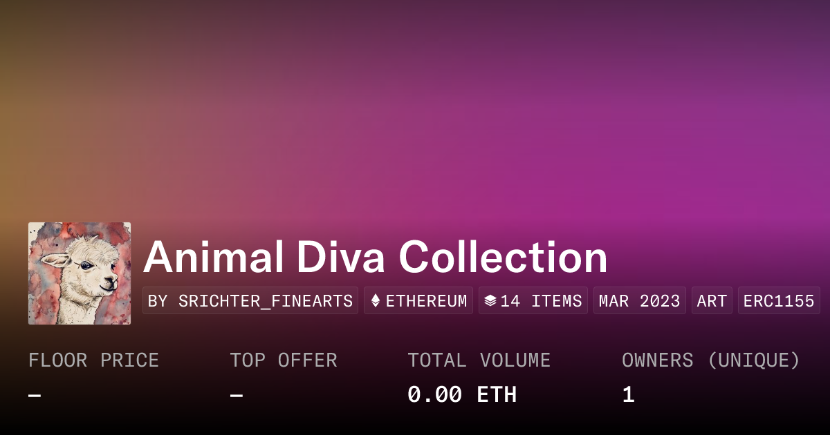 Animal Diva Collection - Collection | OpenSea