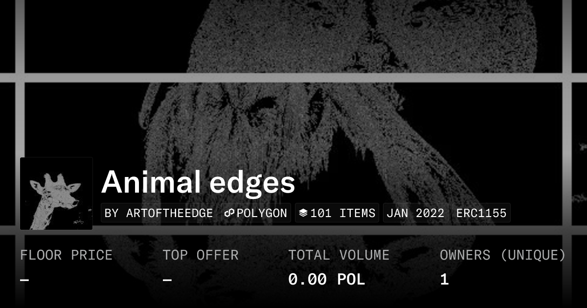 Animal edges - Collection | OpenSea