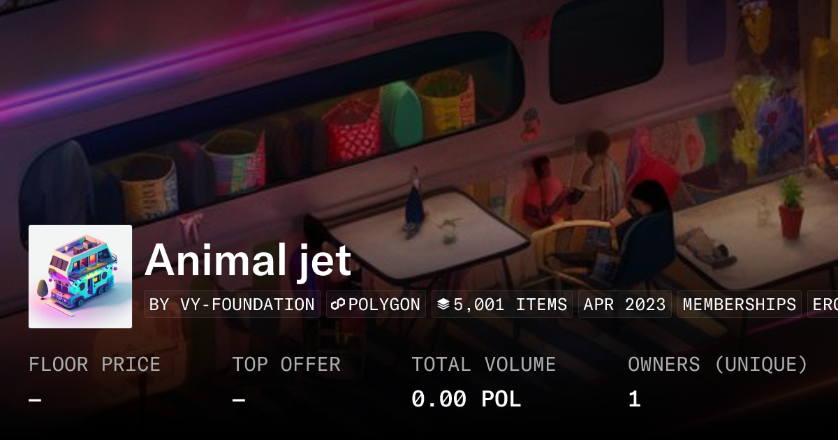 Animal jet - Collection | OpenSea