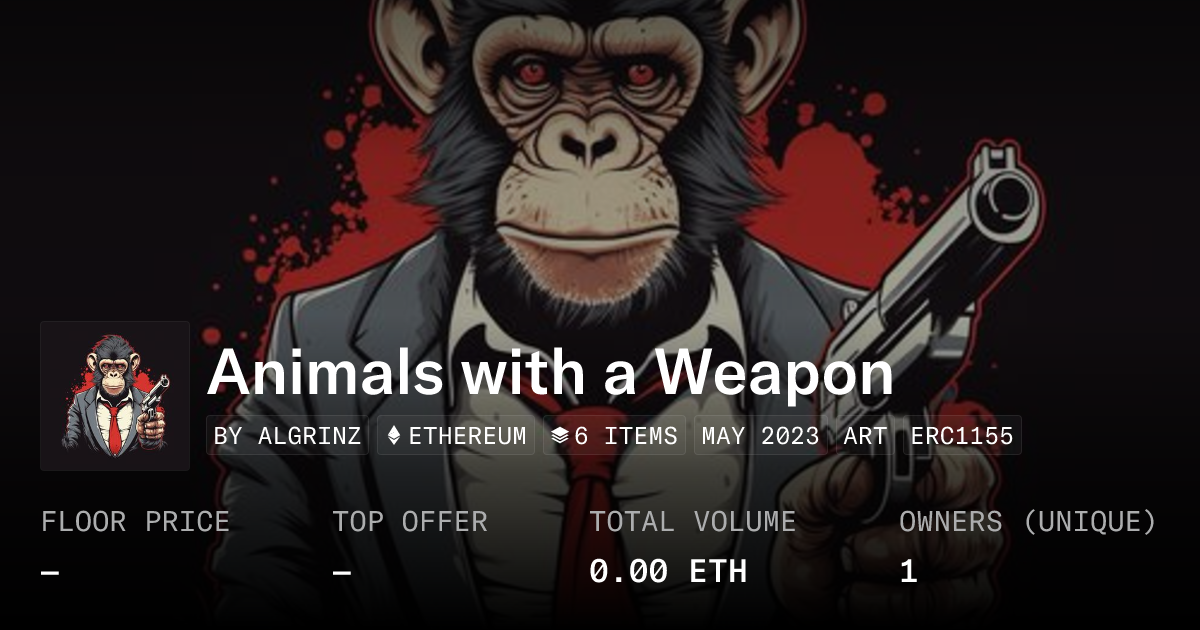 Animals with a Weapon - Collection | OpenSea