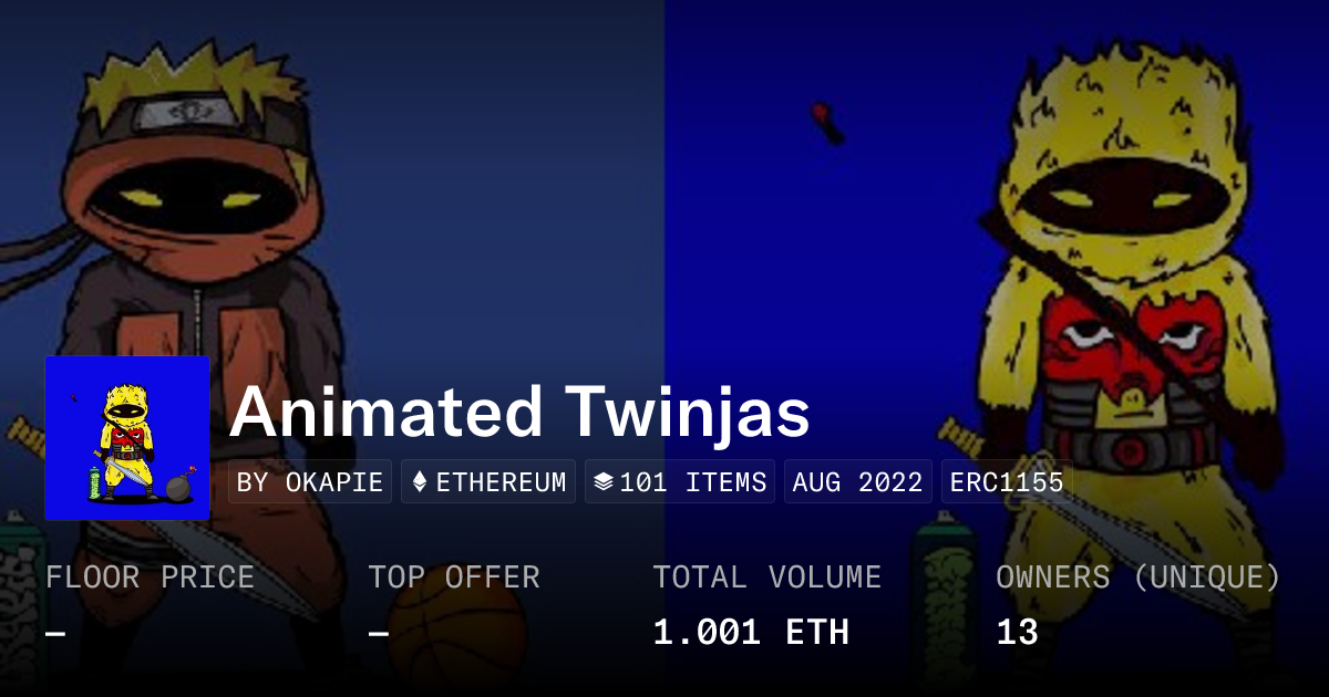 Animated Twinjas - Collection | OpenSea