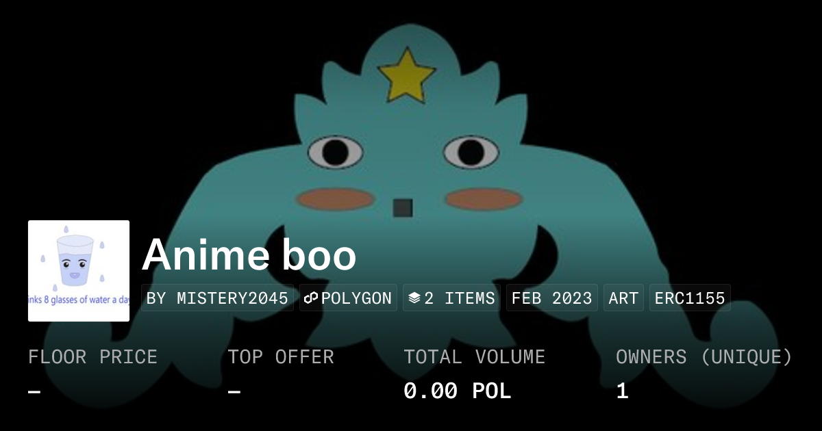 Anime boo - Collection | OpenSea