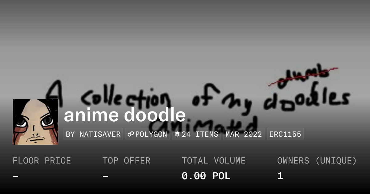 anime doodle - Collection | OpenSea
