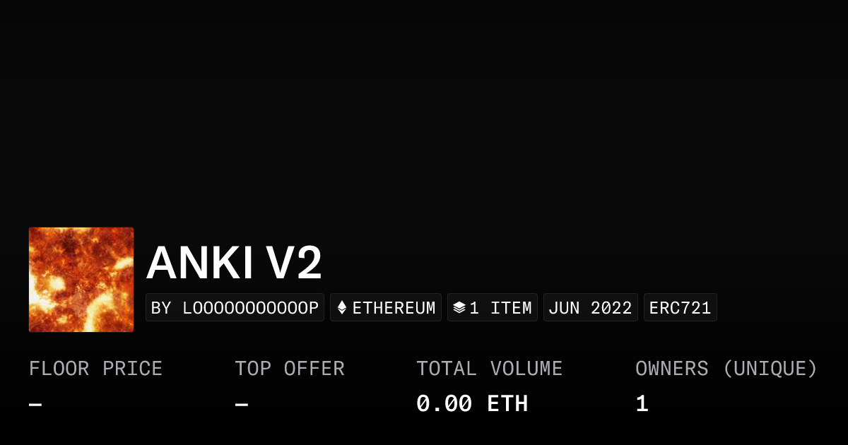 ANKI V2 - Collection | OpenSea