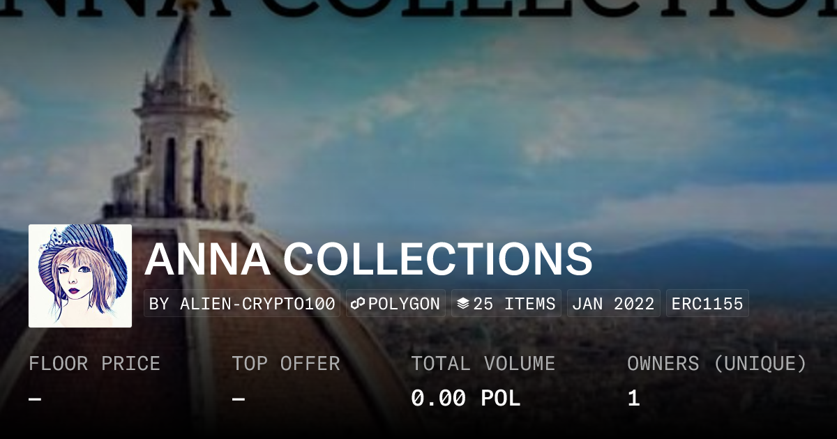 ANNA COLLECTIONS - Collection | OpenSea