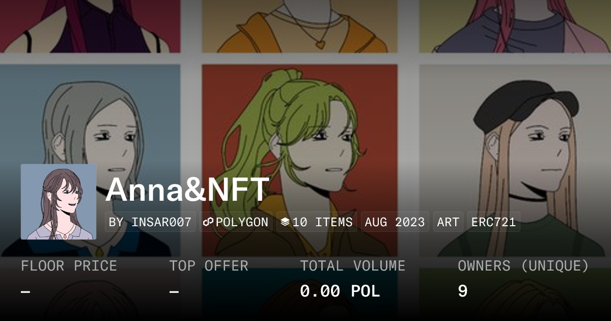 Anna&NFT - Collection | OpenSea
