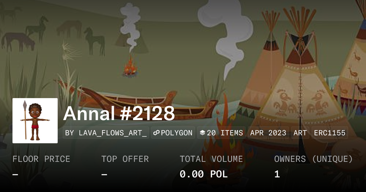 Annal #2128 - Collection | OpenSea