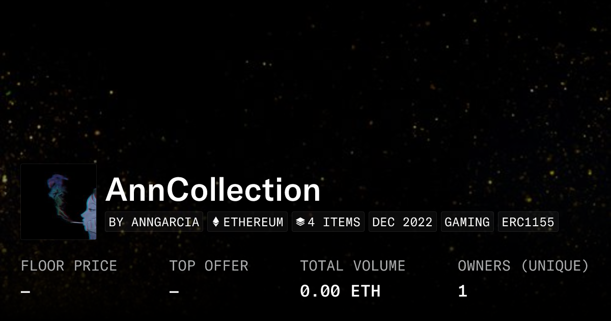 AnnCollection - Collection | OpenSea