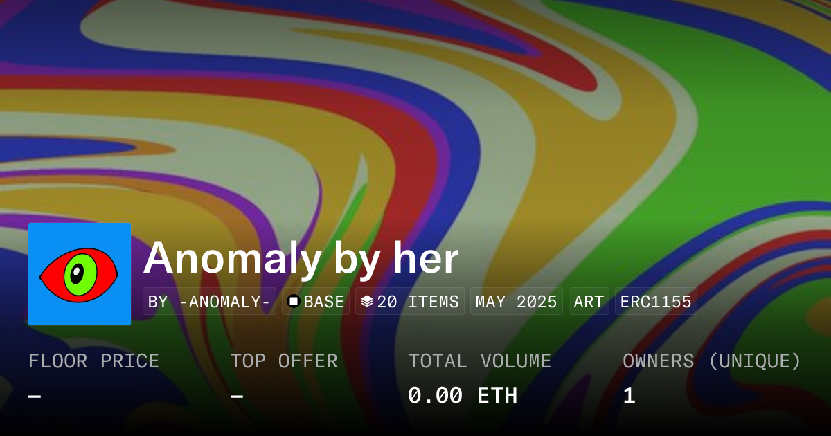 Anomaly by her - Collection | OpenSea