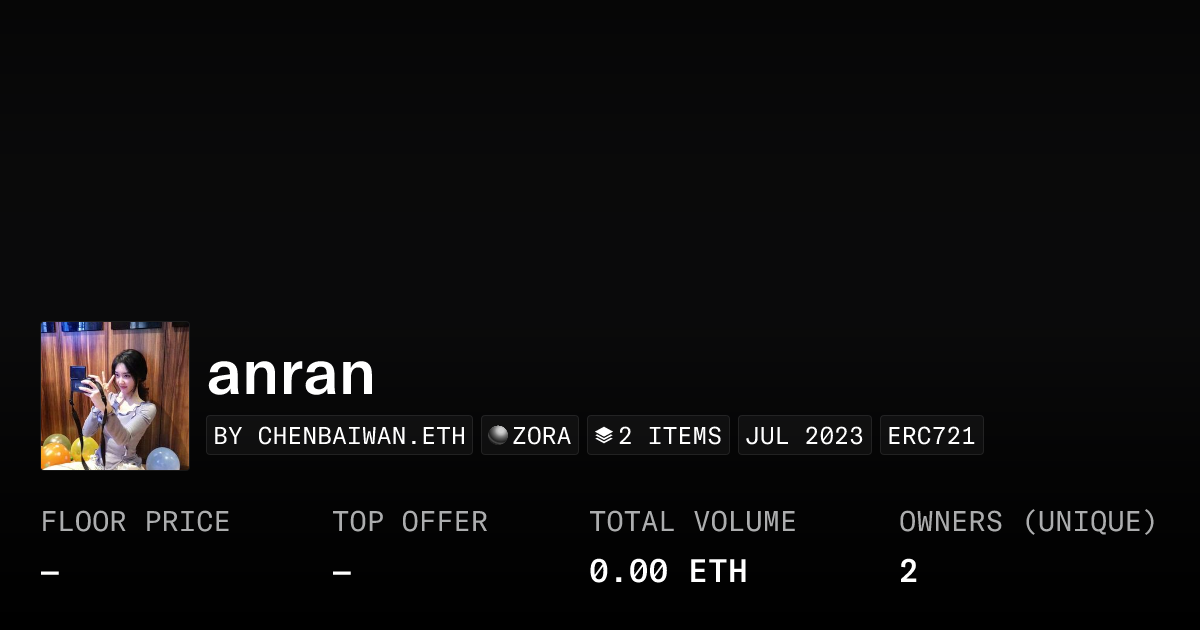 anran - Collection | OpenSea