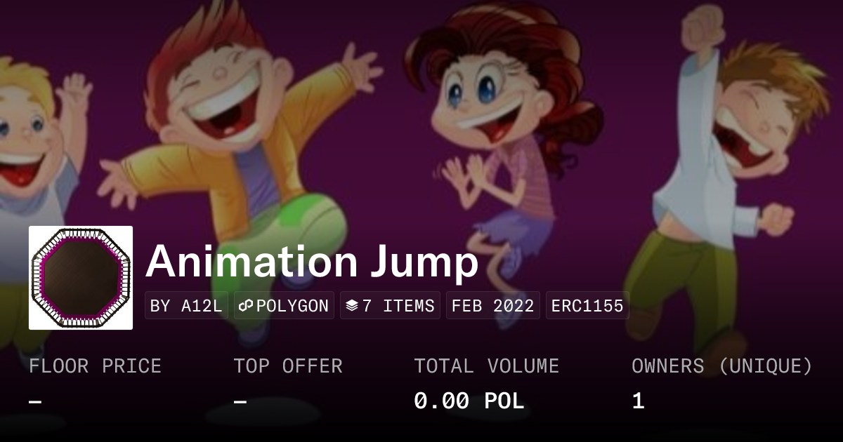 Animation Jump - Collection | OpenSea