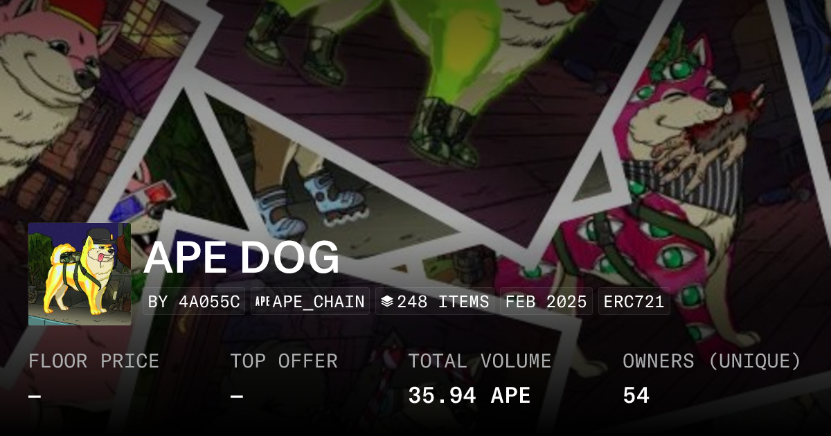 APE DOG - Collection | OpenSea